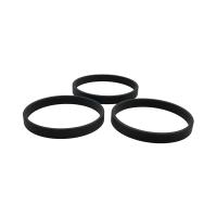 China Black Custom High-precision Silicone O-ring Custom Size Rubber Seal O-ring for sale