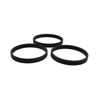 China Black Custom High-precision Silicone O-ring Custom Size Rubber Seal O-ring for sale