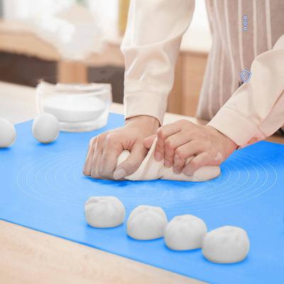 China Pastry Baking Dough Kneading Pad, Food Grade Silicone Pad, Anti Slip And Non Stick Household Use for sale
