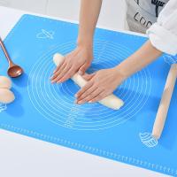 China Pastry Baking Dough Kneading Pad, Food Grade Silicone Pad, Anti Slip And Non Stick Household Use for sale