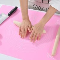 China Pastry Baking Dough Kneading Pad, Food Grade Silicone Pad, Anti Slip And Non Stick Household Use for sale
