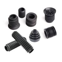 China Customized Waterproof Special-shaped EPDM Expansion Sleeve, Rubber Dust Cover, Rubber Corrugated Pipe for sale