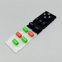 China Customized Silicone Rubber Electronic Remote Control Rubber Keyboard With Durable Spray Feel And Oil for sale
