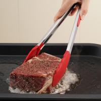 China Silicone Pliers Are Heat-resistant And Reusable. Silicone Food Pliers Are Food Clips for sale