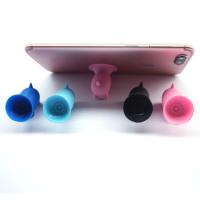 China Cartoon Pig Shaped Silicone Suction Cup Phone Holder With Custom Logo Universal Silicone Phone Holder for sale
