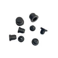 China Customized Waterproof Silicone Rubber Plug, Rubber Hole Plug Black Rubber Plug for sale