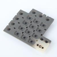 China Customized Silicone Rubber Keyboard With Carbon Particle Screen Printing Complete Keys for sale