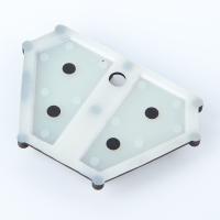 China Customized Silicone Rubber Keyboard With Carbon Particle Screen Printing Complete Keys for sale