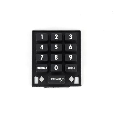 China Custom Silicone Rubber Remote Control Key Pad With 1M Cycle Life, Certified To ISO 9001 Standard for sale