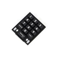 China Custom Silicone Rubber Remote Control Key Pad With 1M Cycle Life, Certified To ISO 9001 Standard for sale