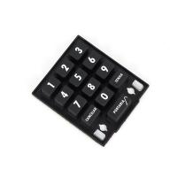 China Custom Silicone Rubber Remote Control Key Pad With 1M Cycle Life, Certified To ISO 9001 Standard for sale