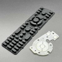 China Custom Silicone Rubber Keypads 80 Shore A Waterproof Tactile Buttons For Remote for sale