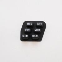 China Custom Waterproof Silicone Rubber Keypad 80 Shore A Laser Etched Button Panel for Remote Control for sale