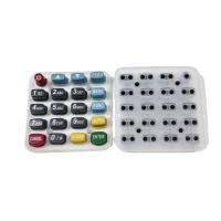 China Custom Backlit Conductive Silicone Rubber Keypad Carbon Pill Switch Panel for Industrial Control Equipment for sale