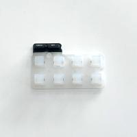 China Waterproof Silicone Rubber Keypads IP67 Backlit Industrial Control Panel Button Pad 16 Key Tactile OEM for sale
