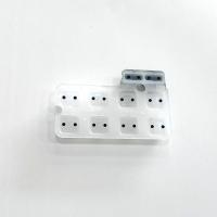 China Waterproof Silicone Rubber Keypads IP67 Backlit Industrial Control Panel Button Pad 16 Key Tactile OEM for sale