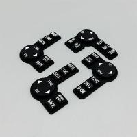 China Silicone Rubber Keypads 80 Shore A Custom Remote Control Button Pad 12 Key 1.5mm Travel OEM for sale