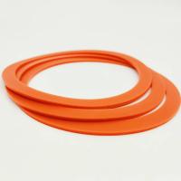 China Custom Silicone Rubber Gasket 30 Shore A High Temp Sealing Gasket with Quality Assurance for sale