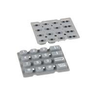 China Custom Silicone Rubber Keypads 80 Shore A Waterproof Remote Control Buttons OEM for sale