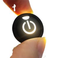 China Custom Silicone Rubber Keypad 50 Shore A LED Backlit Buttons for Home Security Alarm System Control Panel for sale