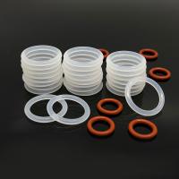 China Custom Silicone Rubber O Rings AS568 50 Shore A Food Grade Sealing Ring for sale