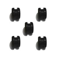 China Custom EPDM Silicone Rubber Grommet 90 Shore A Wire Insulation Sleeve for Automotive Panel for sale