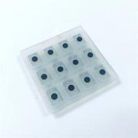 China Conductive Rubber Keypad Carbon Pill Silicone 70 Shore A for Intercom Remote Control OEM for sale
