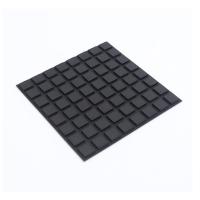 China Adhesive Silicone Rubber Feet Pads 3M Backing Non Slip Bumper Furniture Electronics 10x3mm for sale