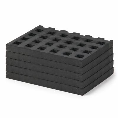 China Round EPDM Rubber Anti Vibration Isolation Pads 60mm Cylindrical Feet for Compressor Base Frames for sale