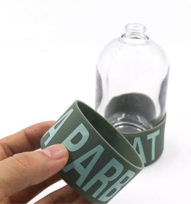China Customized Non Toxic Reusable Silicone Cup Sleeve for sale