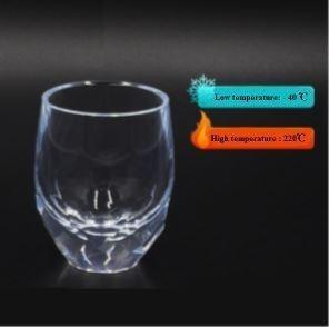 China Household Food Safe Silicone Rubber Cup Transparent Non Toxic Tasteless Anti Fall for sale