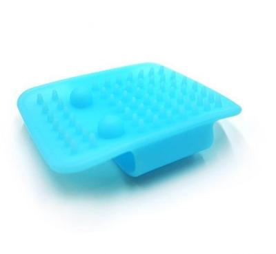 China Pet Brushes 13×10×4cm 0.4cm Silicone Household Items for sale