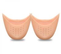 China Ballet Shoe Foot Pads,Highly breathable ballet pointe shoes wear foot care dancing gel silicone toe pads for sale