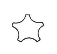 China Custom 90 Shore A Neoprene Fireproof Silicone Rubber Gasket for sale