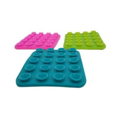 China Silicone Rubber Injection Molding Single Sided Suction Cups for sale