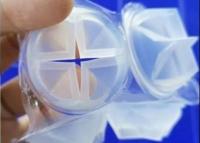 China Leak Proof High Elasticity 9.8mm Cross Slit Valve Medical Silicone Rubber Products for sale