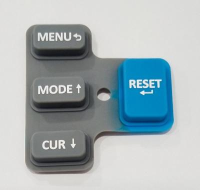 China 80 Shore A Silicone Rubber Buttons Waterproof Laser Etching for sale