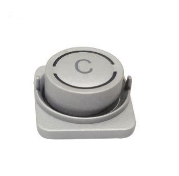 China Embossing Silk Screen Printing Laser Carving Silicone Rubber Button 20 Shore A for sale
