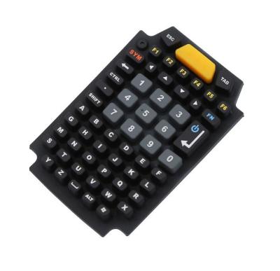 China Non Toxic 80 Shore A Silicone Rubber Keyboard For POS Machine for sale