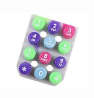 China Arabic Numeric Matrix Silicone Rubber Keyboard 3x4 Style for sale