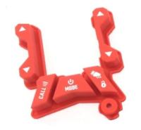 China UV Coated Silicone Rubber Keyboard 20 Shore A For Audio Equipment Remote Control for sale