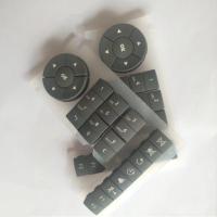 China 30 Shore A Painted Silicone Rubber Keyboard For Automotive Electronic Control for sale