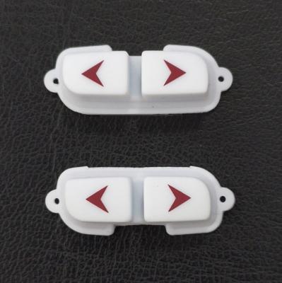 China Laser Etching Silicone Rubber Button For Glycemic Meter for sale