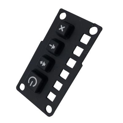 China Custom Waterproof Film Conductive Silicone Rubber Keyboard for sale