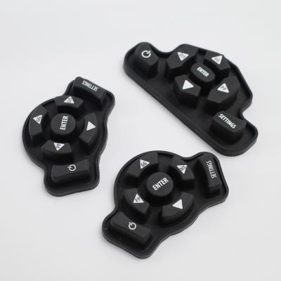 China OEM ODM Custom Heat Resistant Conductive Rubber Keypad for sale