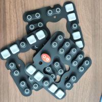China OEM Industrial Custom Silicone Rubber Keys Durable for sale