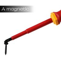 China 7 12 13 Piece 1000V PH PZ Vde Screwdriver Set With Case Slim Electrician Insulated Straight Slotted for sale
