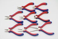 China 4.5 Inch Side Cutting Jewelry Plier Set Tool Kit Set Mini Combination for sale