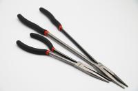 China 45 Degree Angle Needle Nose Pliers Long Reach Bent Chain Nose Pliers 16