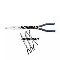 China Extended Extra Long Long Reach Internal Snap Ring Pliers Double X Joint   13